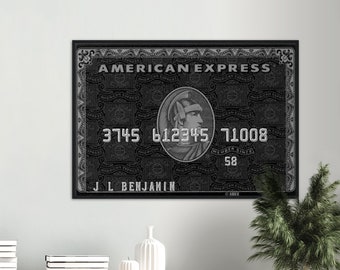 Black Centurion Card - Etsy