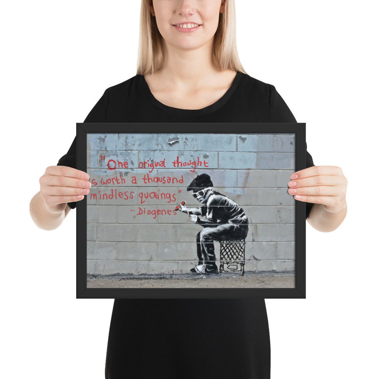 Banksy Digital Download Banksy Quote Wall Art One | Etsy