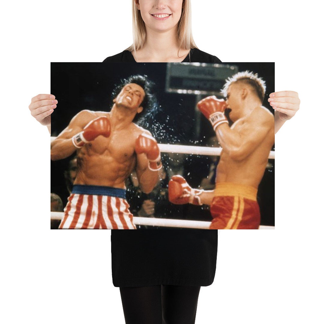 Rocky Balboa Poster Ivan Draco Hard Hit Boxing Rocky Movie - Etsy Hong Kong