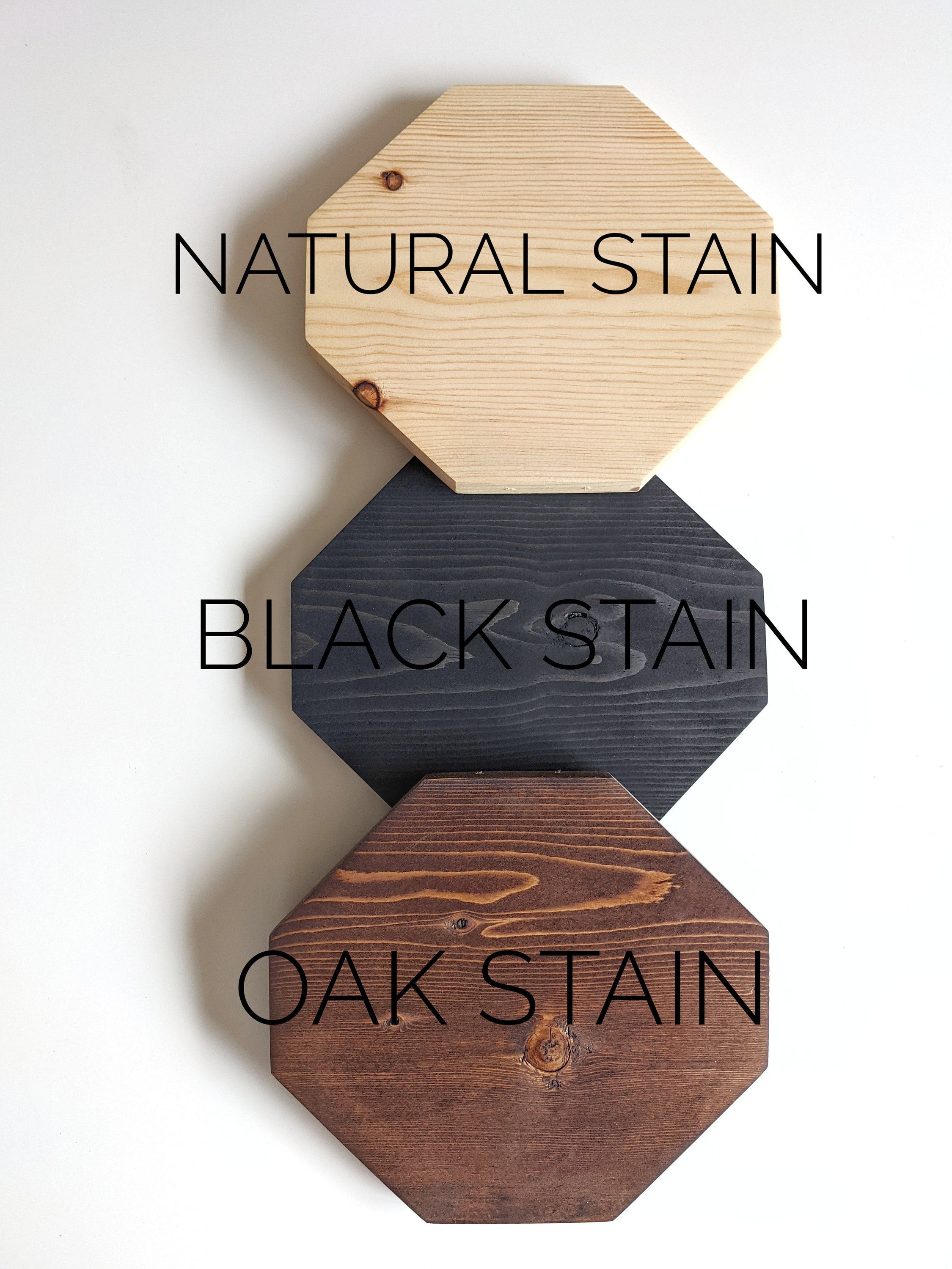 Large Plant Hanger with Wooden base and Gold Hoops | Etsy