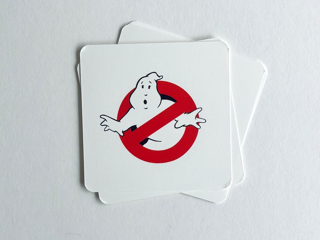 Ghostbusters Beer Mat Desk Coaster, Ghostbusters Prop, Home Bar Drink ...