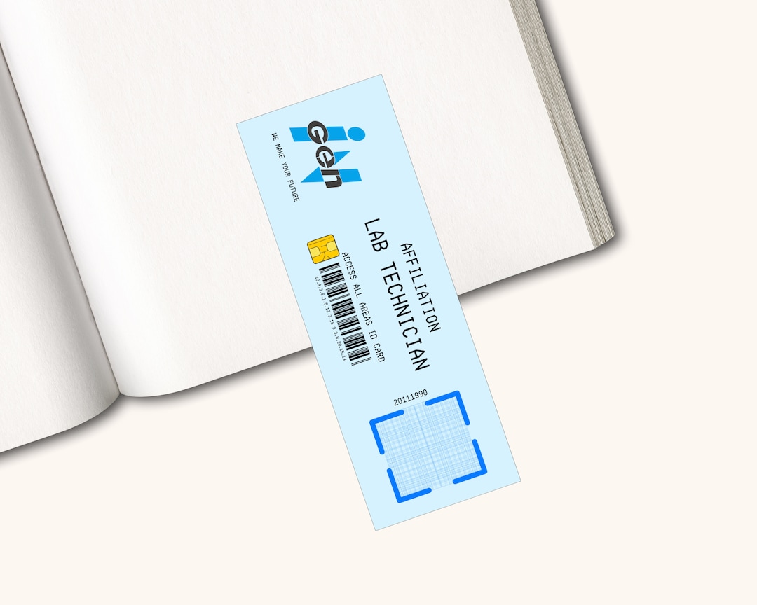 Jurassic Park Prop Horror Bookmark, Ingen, Isla Nublar, Steven ...