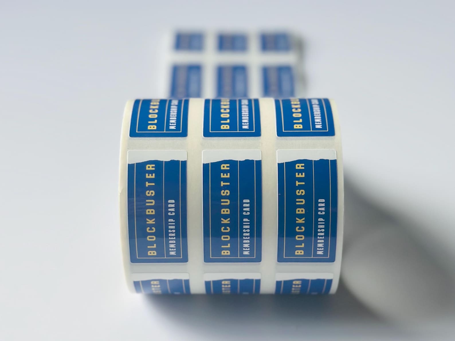 Retro Blockbuster Logo Sticker: 90s Nostalgia Vinyl Decal - Etsy