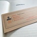 Custom James Bond Bookmark, Bookmarks, Custom Gift, Personalised Gifts ...