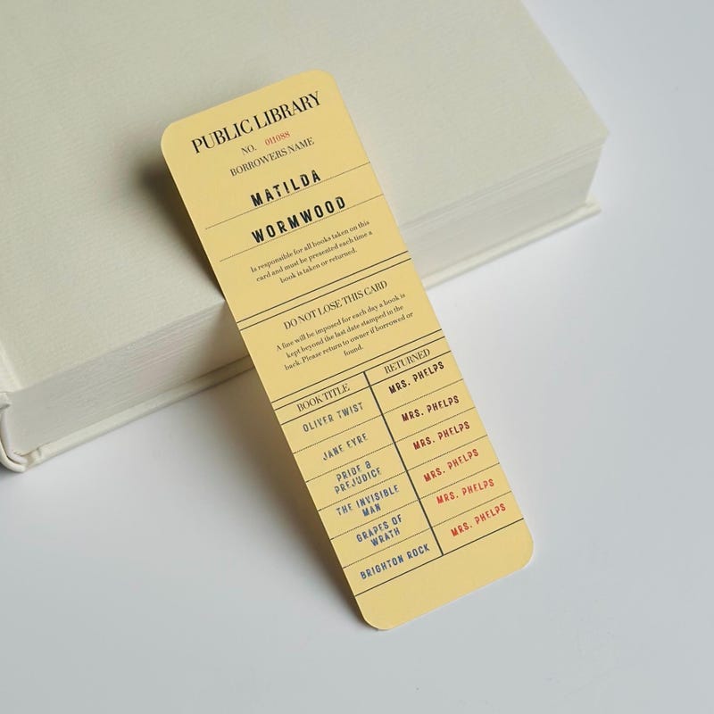 Matilda Roald Dahl - Etsy