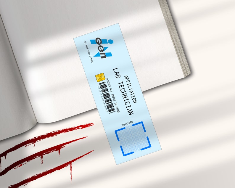 Jurassic Park Bookmark – Ingen Lab ID Card - Etsy Canada
