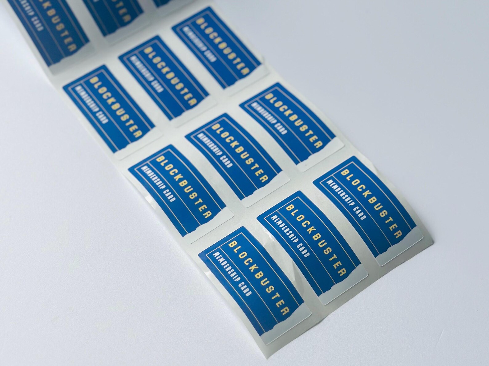 Retro Blockbuster Logo Sticker: 90s Nostalgia Vinyl Decal - Etsy