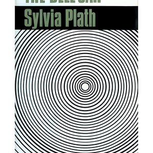 The Bell Jar Vintage Book Cover Poster, Sylvia Plath Literary Posters ...