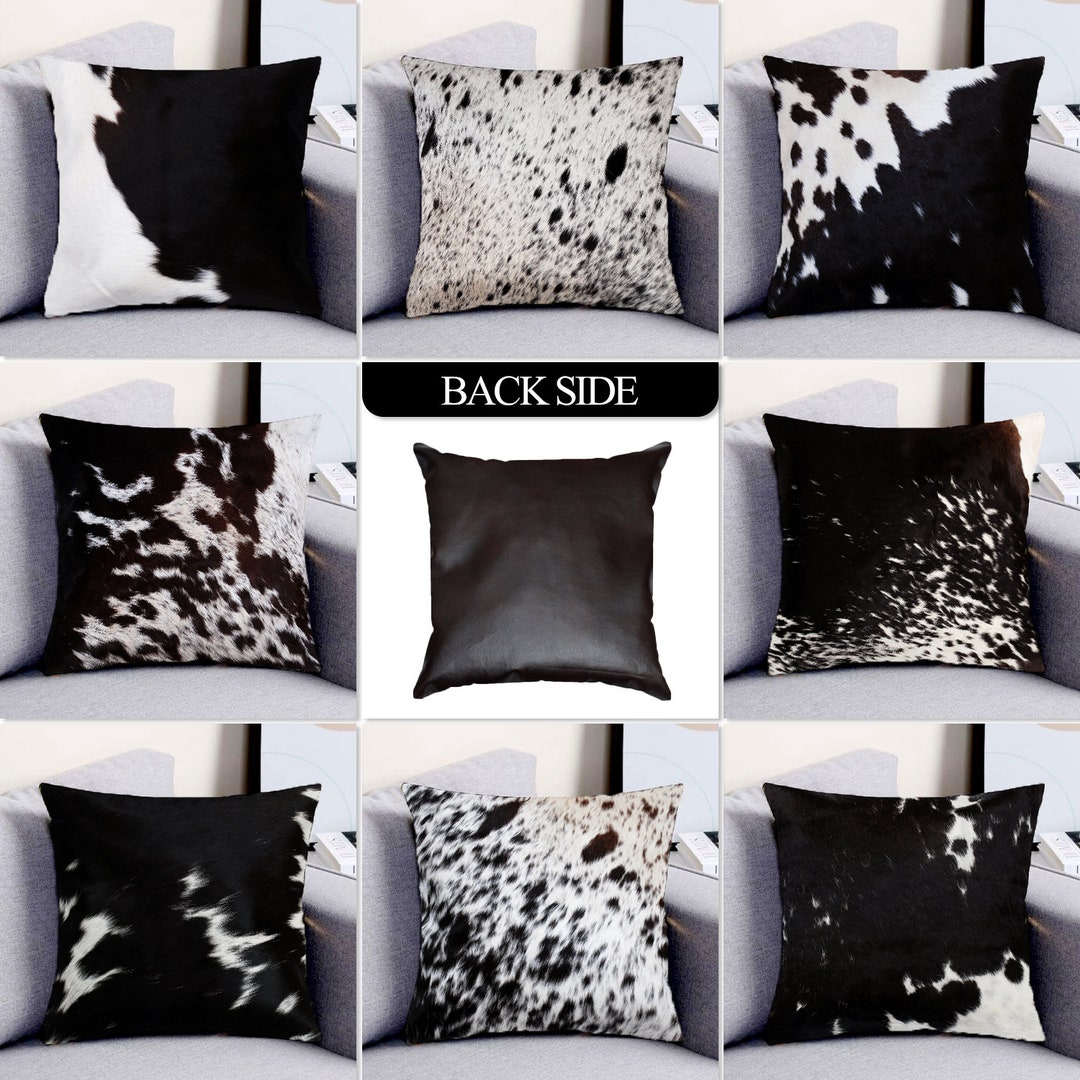 Genuine Cowhide Cushion Covers Animal Skin Cushion Covers - Etsy