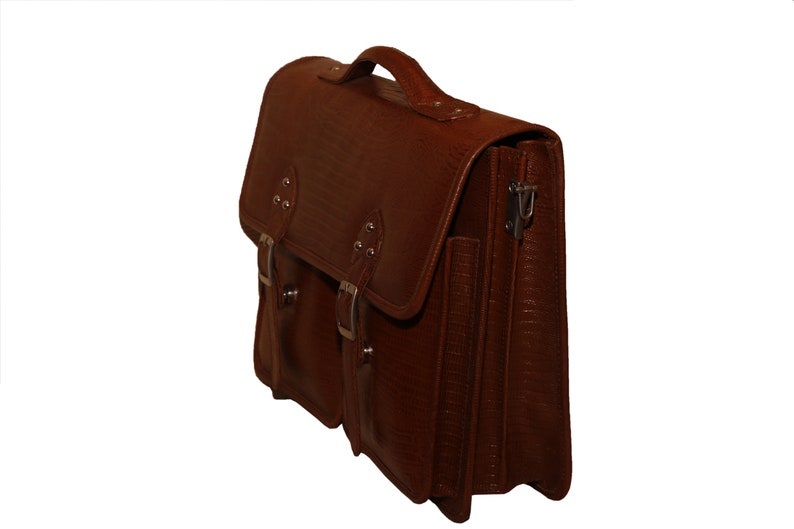 Classic Leather Handheld Tech, Laptop Bag Professionalism Meets ...