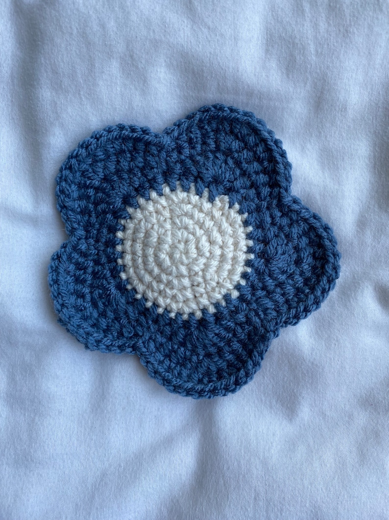 Flower Coasters | Crochet Flower Coasters - Etsy