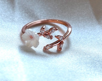 Cherry Blossom Ring - Etsy