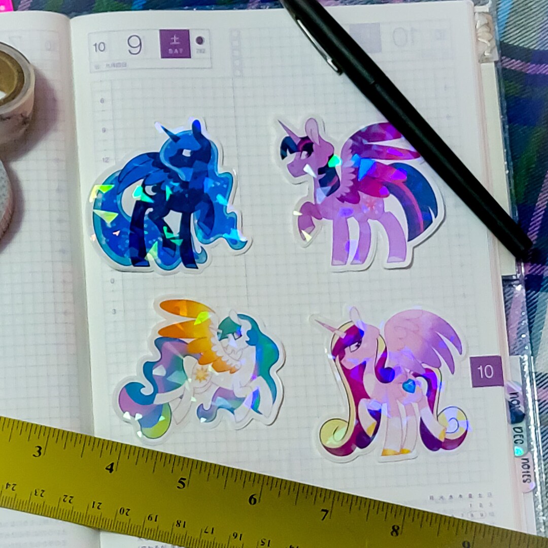 Sale Alternative Princess MLP Vinyl Stickers - Etsy