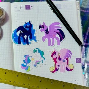 Sale Classic Princess MLP Vinyl Stickers - Etsy