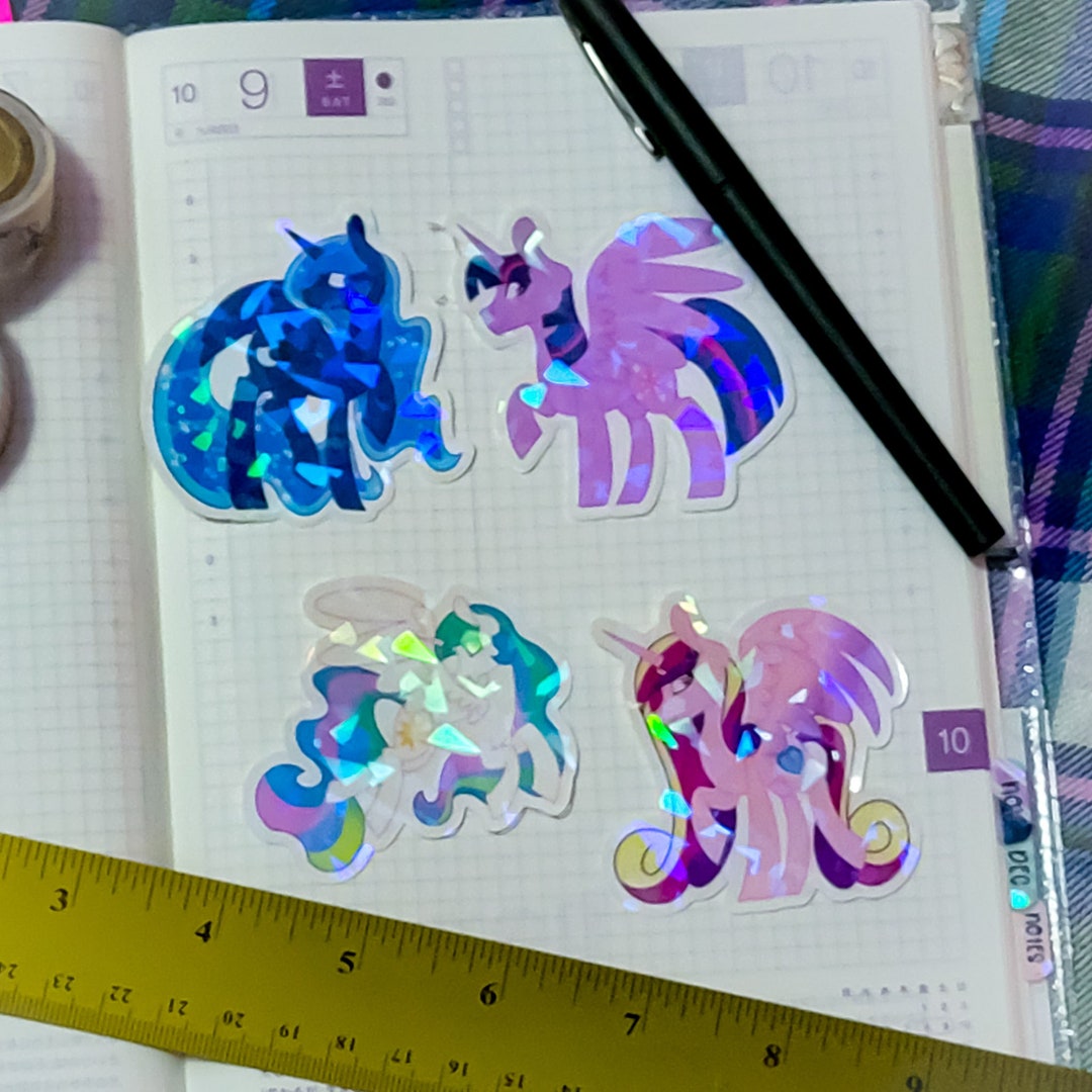 Sale Classic Princess MLP Vinyl Stickers - Etsy