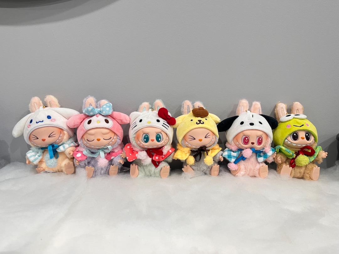 Labubu Sanrio Edition Hello Kitty Cinnamorolls Pochacco Pompompurin ...