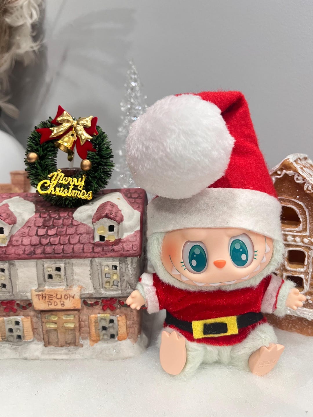 Labubu Santa Outfit - Etsy