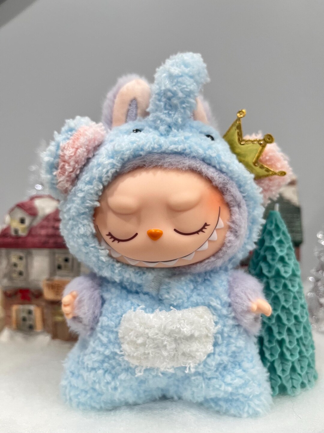 Labubu Elephant 2 Piece Outfit Set Have a Seat Macaron Fashion Trend - Etsy