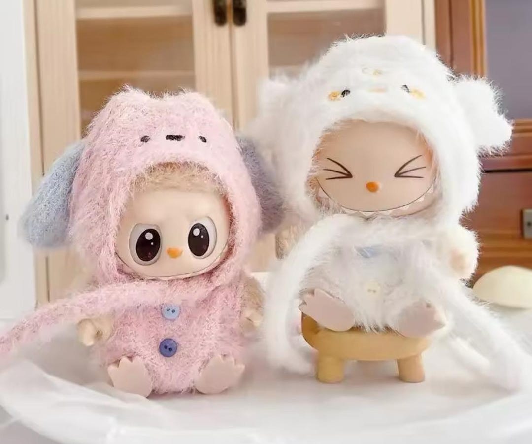 Fluffy Labubu Outfit - Etsy