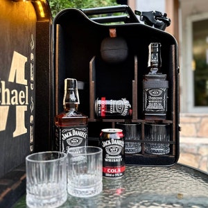 20 L Jerry Can Mini Bar, Personalized Mini Bar Canister Set, Custom ...