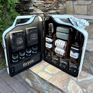 20 L Jerry Can Mini Bar, With Bluetooth Speaker, Custom Fuel Bar, Home ...
