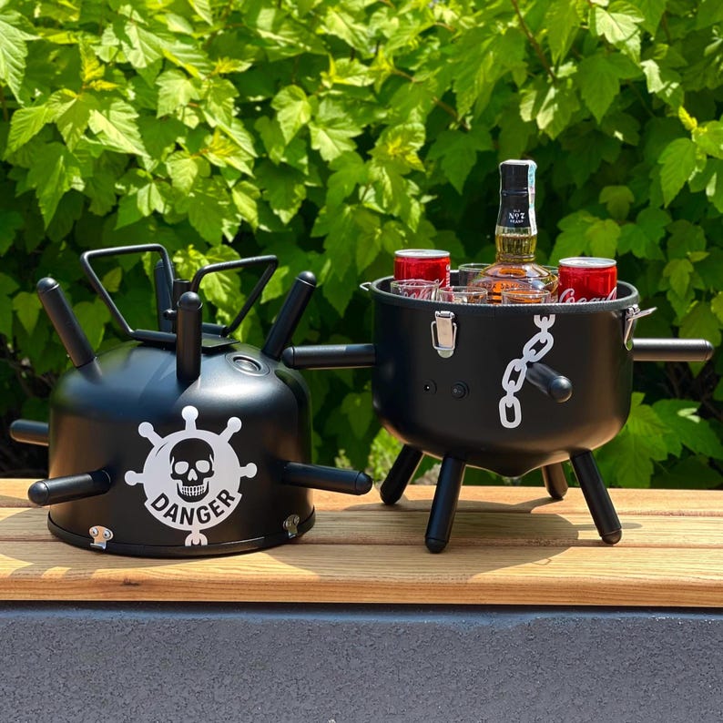 Sea Mine Mini Bar, Handmade Metal Liquor Cabinet - Etsy Australia