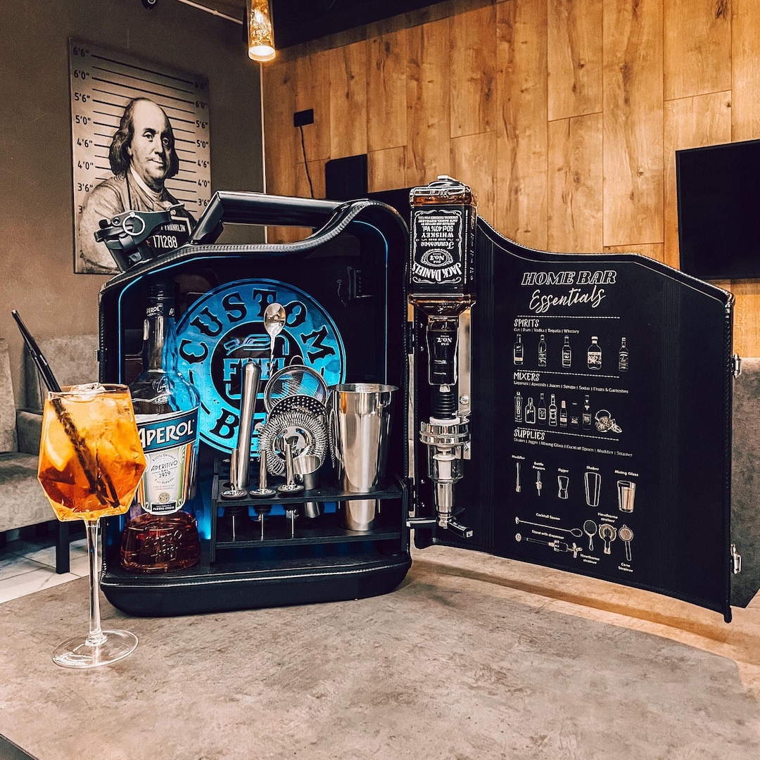 20 L Jerry Can Cocktail Bar, Handcrafted Mini Bars, Custom Original ...