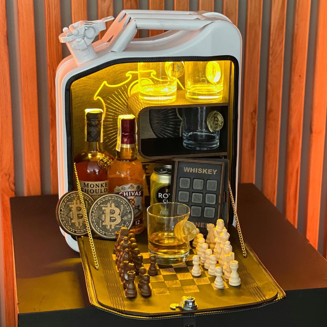 20L Custom Jerry Can Bar for Man Cave With Chess Set - Etsy