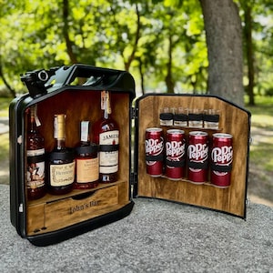 20 L Jerry Can Mini Bar, Custom Fuel Bar, Home Mini Bar, Handmade ...
