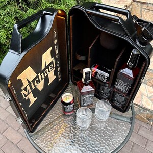 20 L Jerry Can Mini Bar, Personalized Mini Bar Canister Set, Custom ...