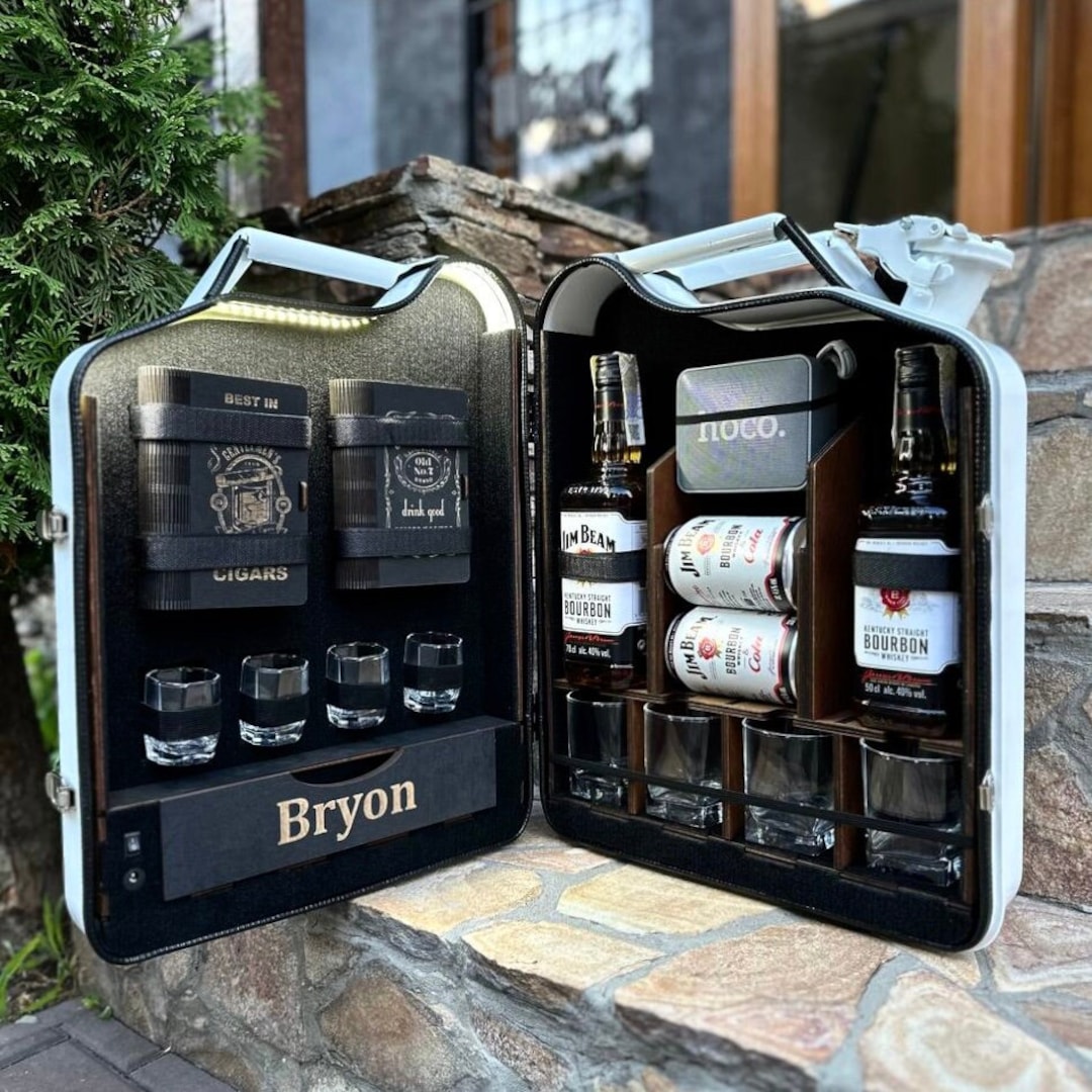 20 L Jerry Can Mini Bar, With Bluetooth Speaker, Custom Fuel Bar, Home ...