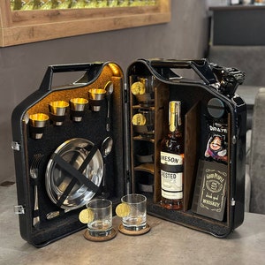 Minibar for Home or for a Hike or Trip. A Great Gift Not Only for a Man ...