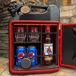 10 L Jerry Can Mini Bar, Original Gift for a Man, Custom Fuel Bar ...