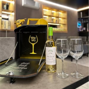 10 L Wine Mini Bar Jerry Can, Canister Mini Bar for Husband, Custom ...