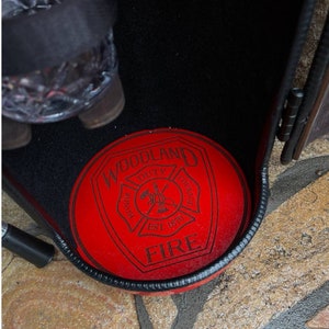 Red Fire Extinguisher Bar With Personal Engraving, Whiskey Minibar for ...