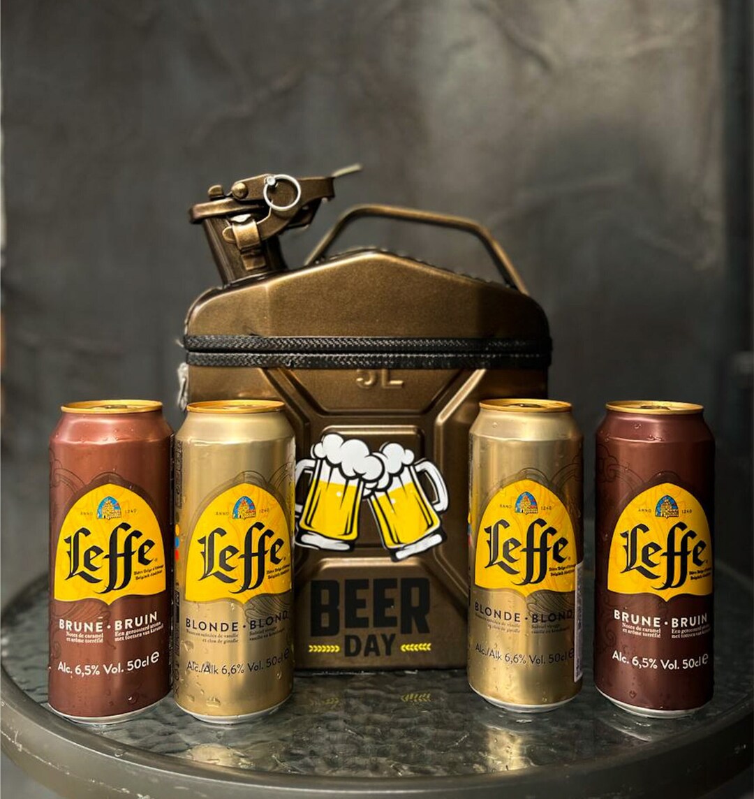 5 L Jerry Can Mini Bar for Beer, With Wooden Beer Carrie, Canister ...