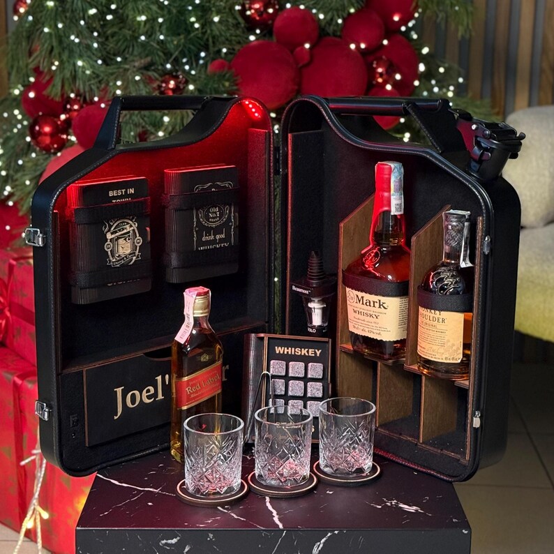 Fuel Can Whiskey Mini Bar With Dispenser, Personalized Gift for Him - Etsy