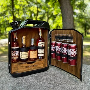 20 L Jerry Can Mini Bar, Custom Fuel Bar, Home Mini Bar, Handmade ...