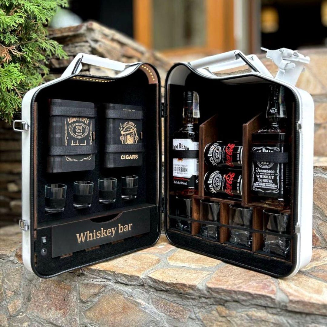 20 L Jerry Can Mini Bar, With Bluetooth Speaker, Custom Fuel Bar, Home ...