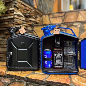 Personalized Jerry Can Mini Bar, Whiskey Gift for Men - Etsy