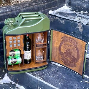 Personalized Jerry Can Mini Bar, Custom Whiskey Gift, Metal Liquor ...
