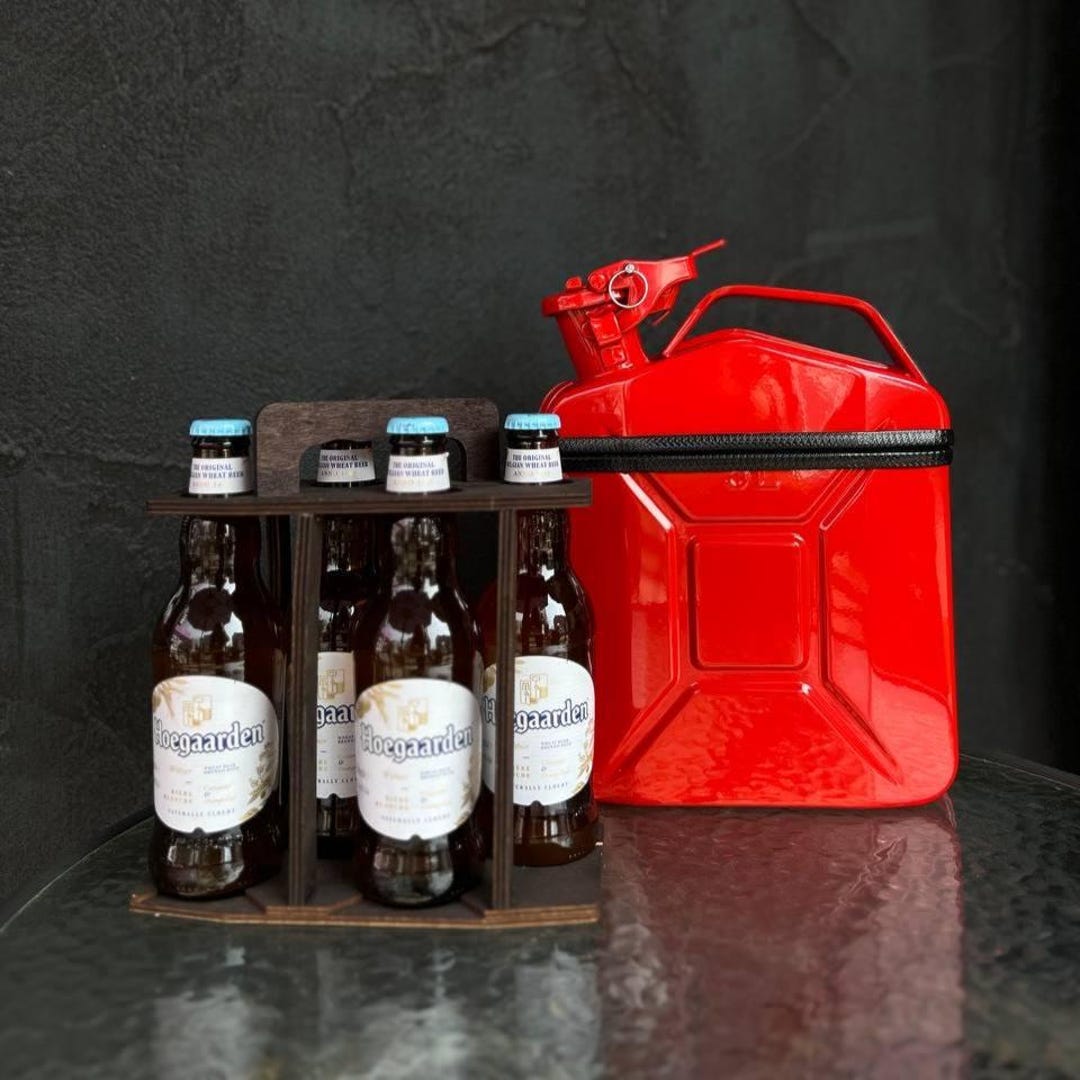 5L Jerry Can Mini Bar for Beer With Bottle Holder, Custom Portable Bar ...