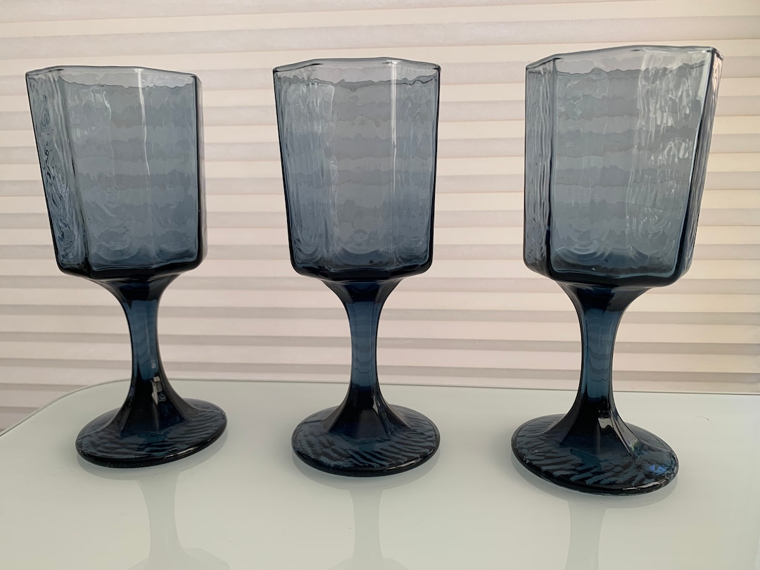 Libbey Vintage Octagon Drinking Glasses - Etsy