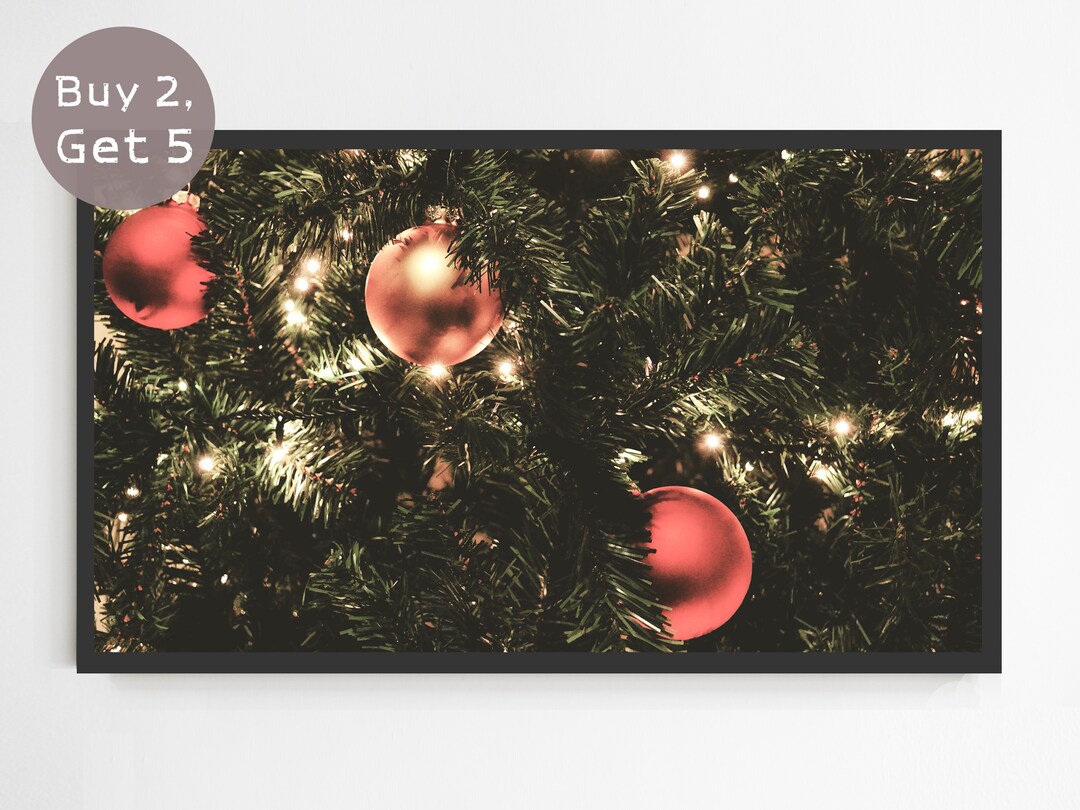 Samsung Frame TV Art, Christmas Ornament, Instant Digital Download ...