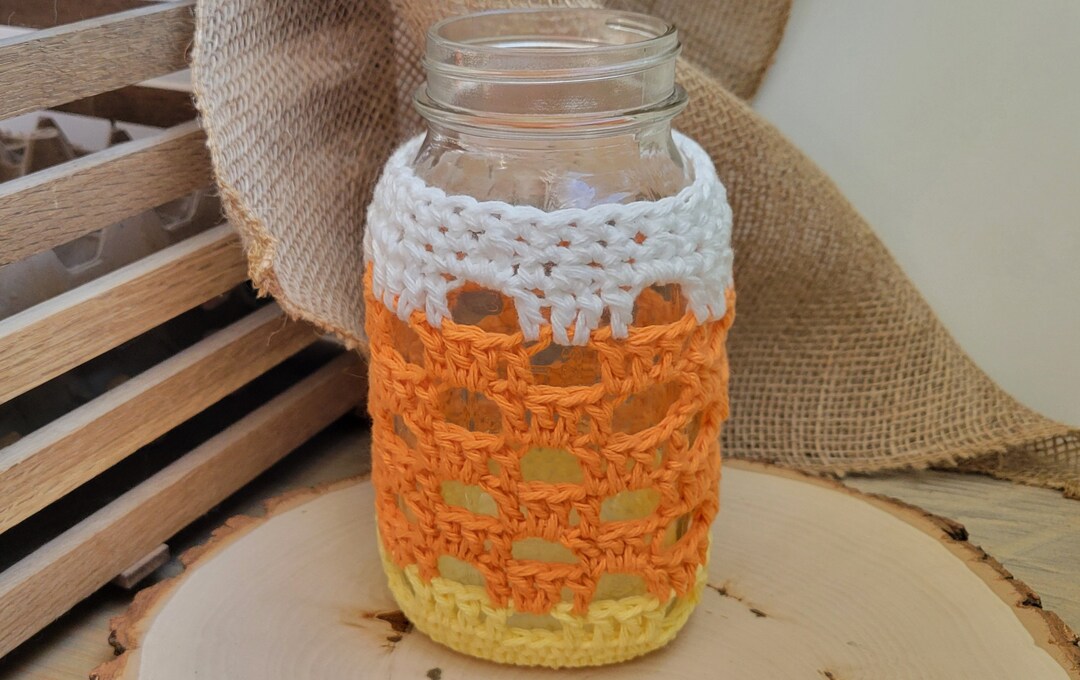 Mason Jar Cozy, Quart Size Mason Jar Cover, Food Gift Idea, Mason Jar ...