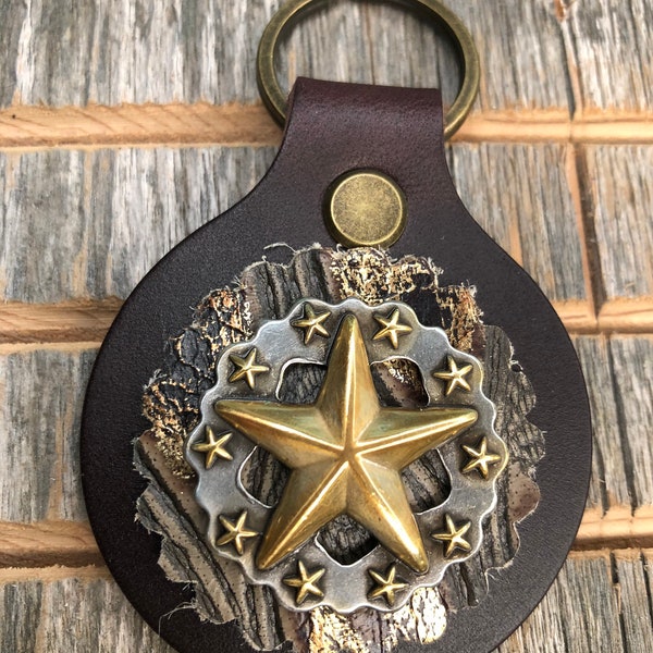Brass Star Concho - Etsy