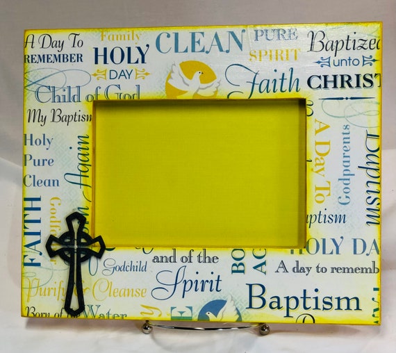 Baptism Frame | Etsy