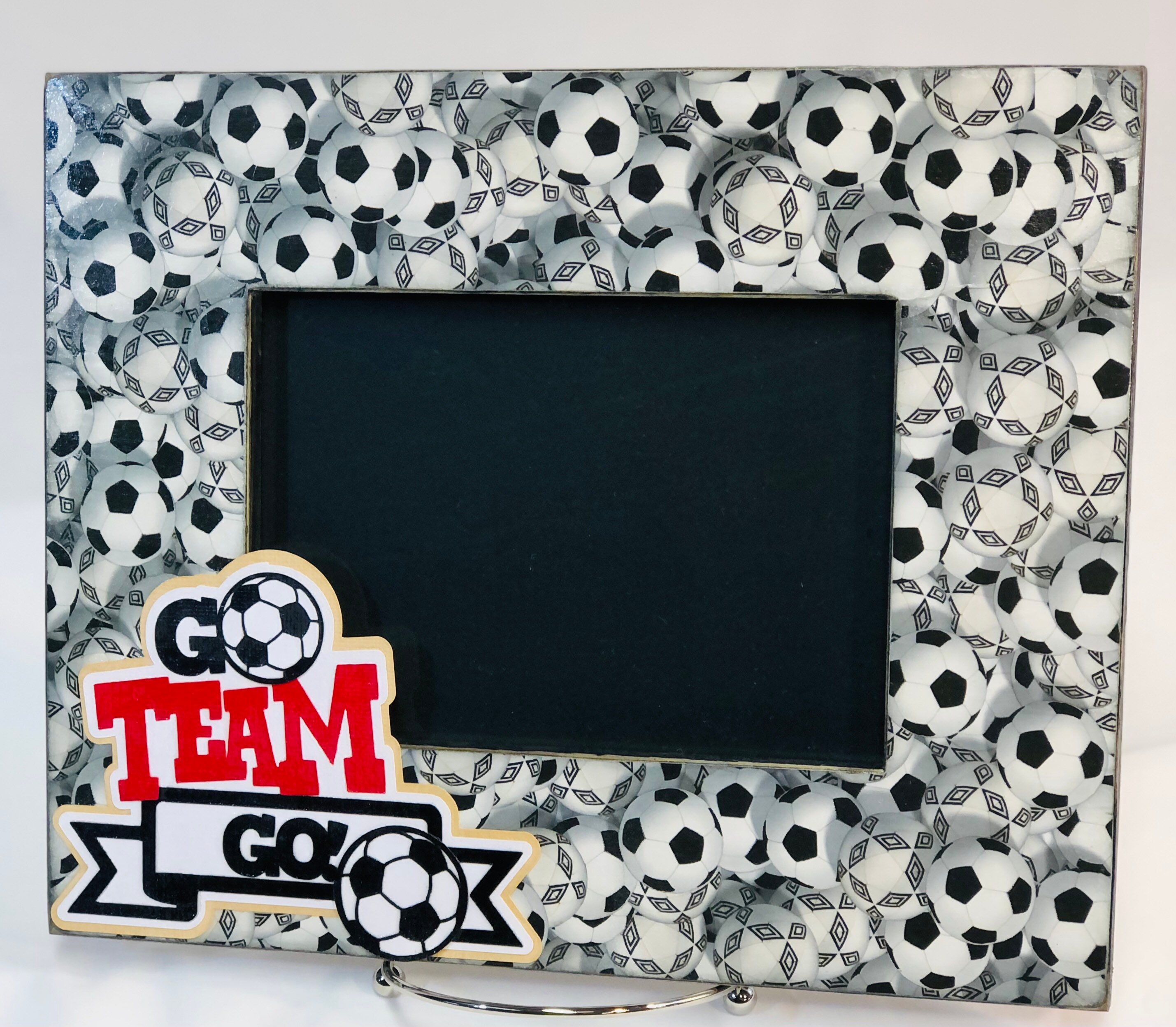 Go Team Soccer Frame - Etsy