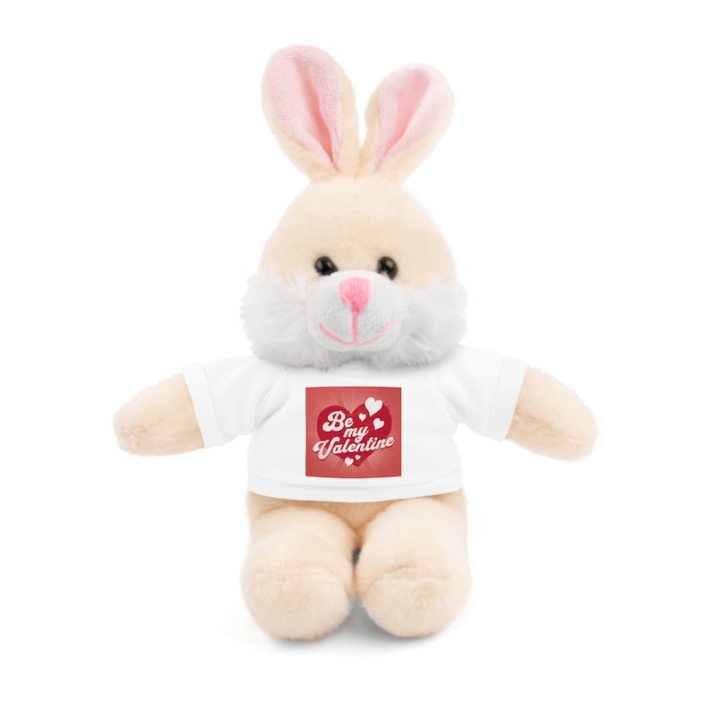 Valentine Stuffed Animals, Plushies With Tees, Cute Valentine Gifts ...