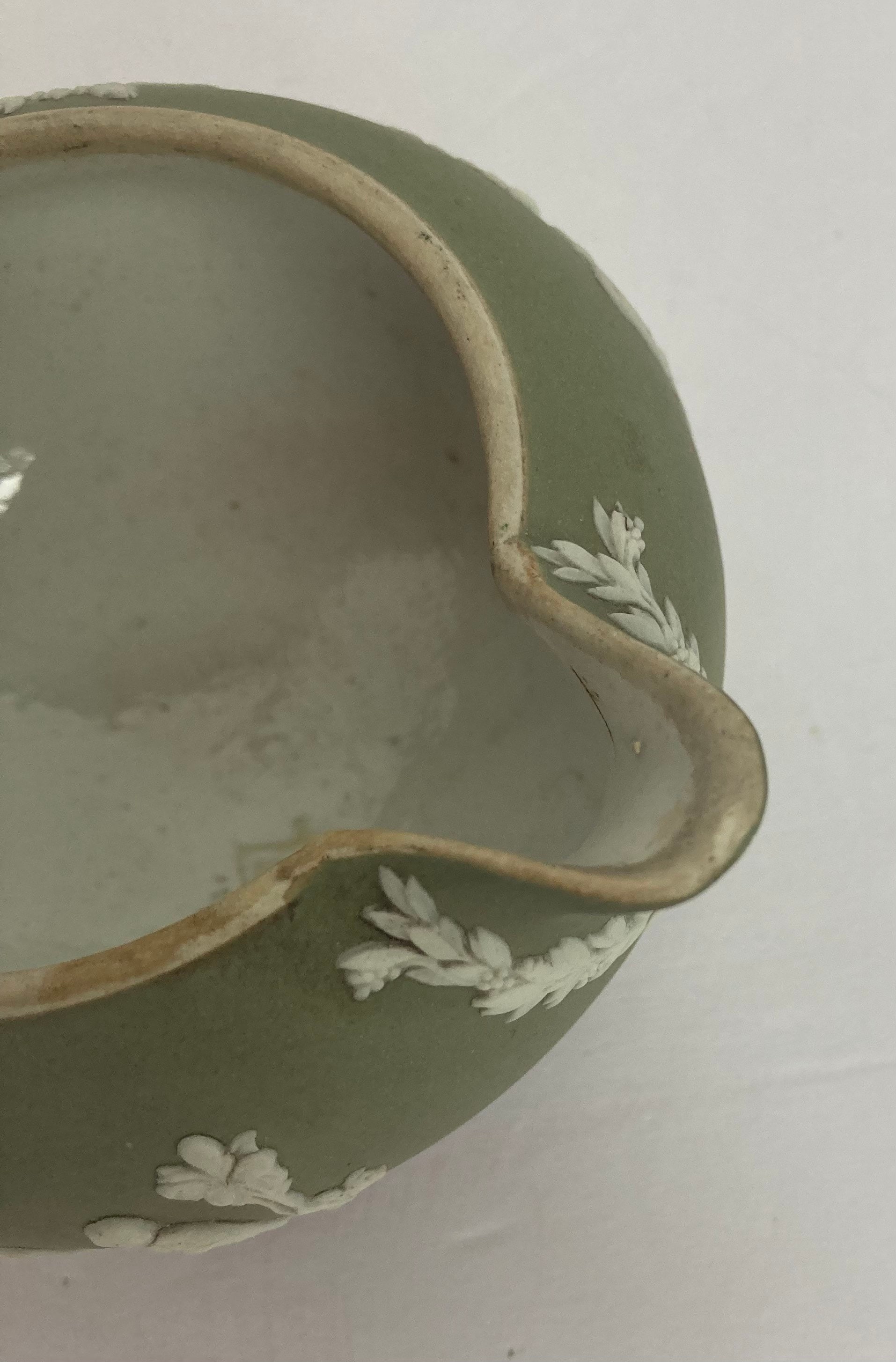 Antique Green Wedgwood Jasperware Creamer - Etsy